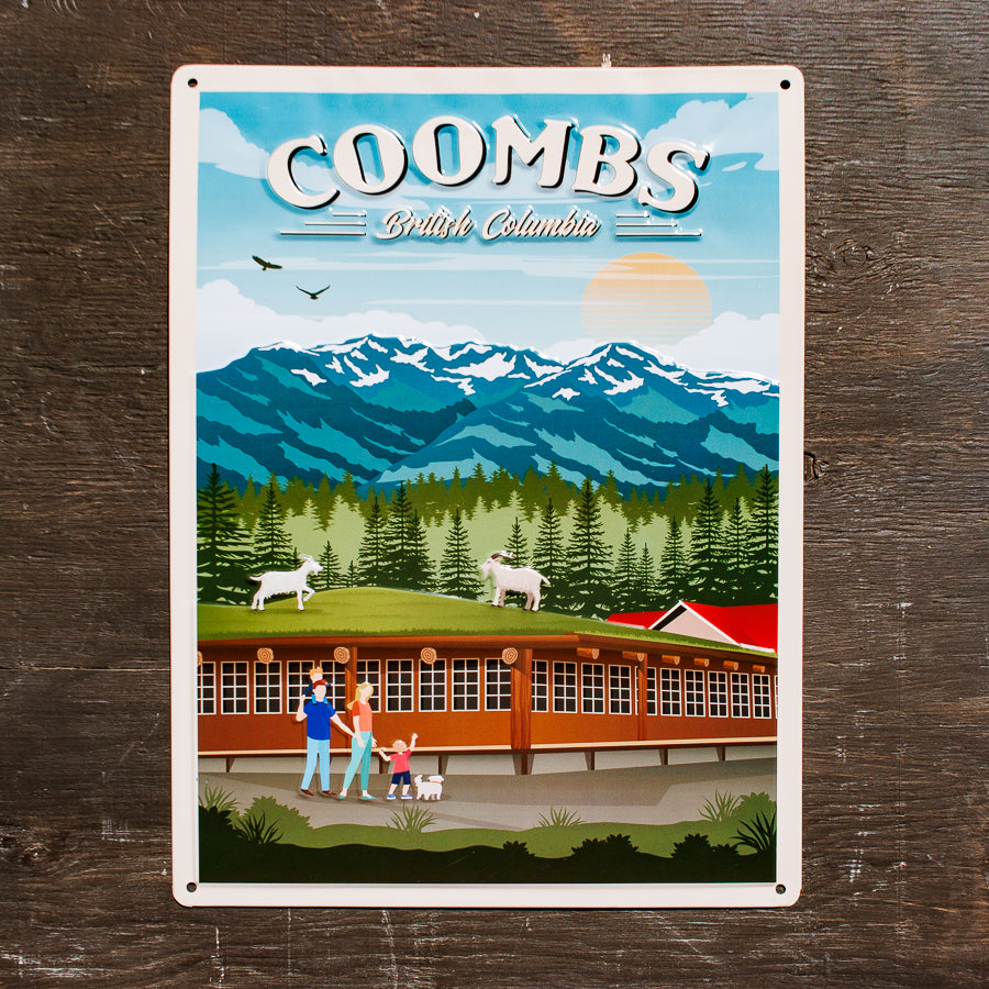 Coombs Metal Poster – Old Country Market